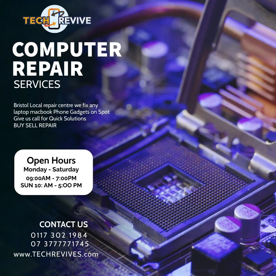 Computer Repair - Tech Revive Bristol